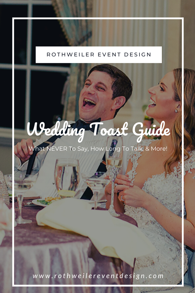 Never Ever Say These 10 Things In A Wedding Toast - Blog