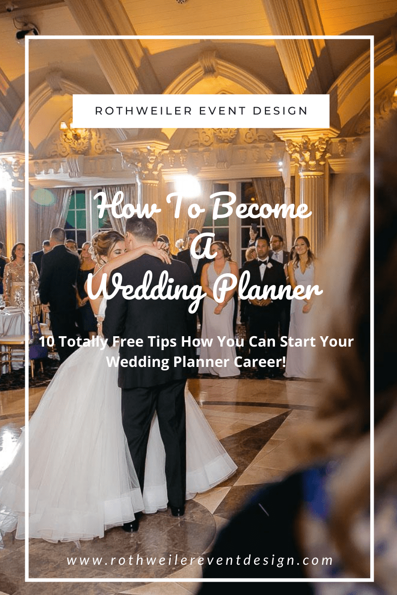 So You Want To Be A Professional Wedding Planner? - Blog