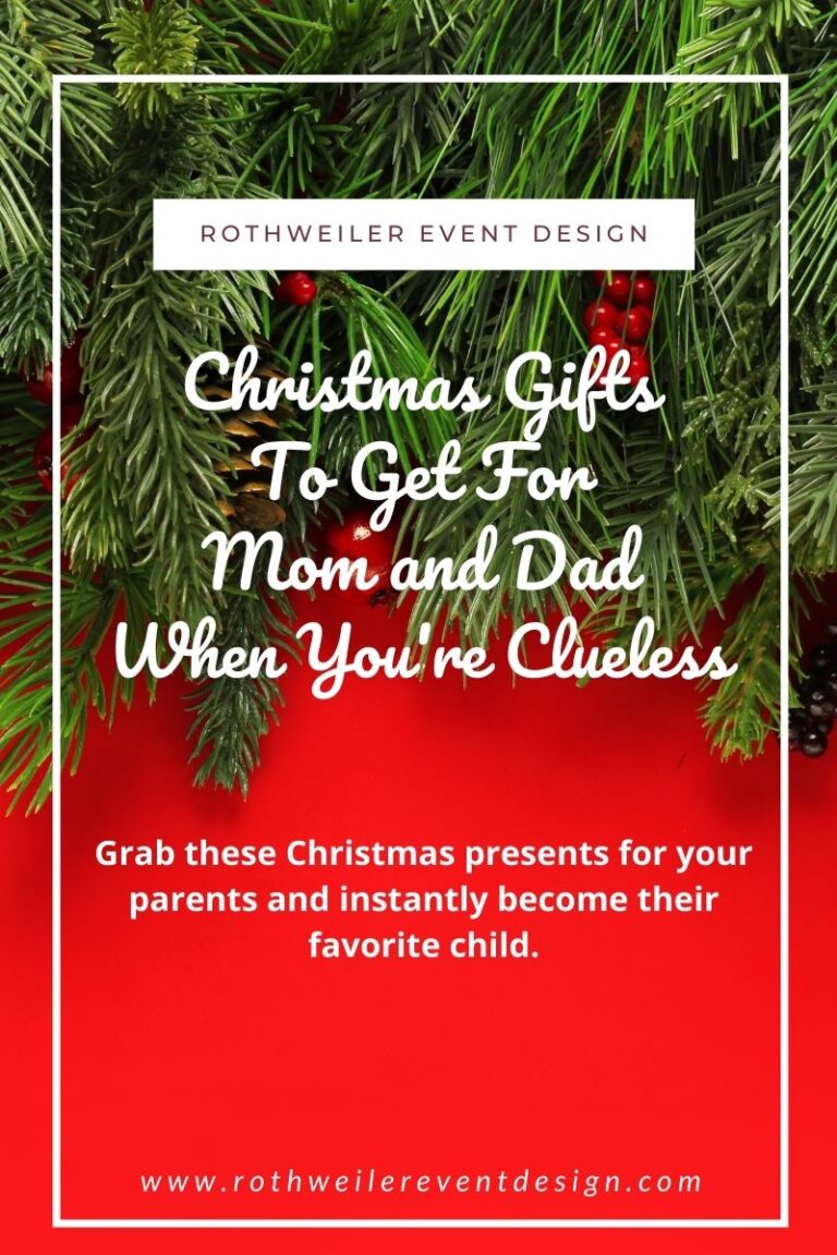 Christmas Gifts For Mom and Dad Guaranteed To Make You The Favorite ...